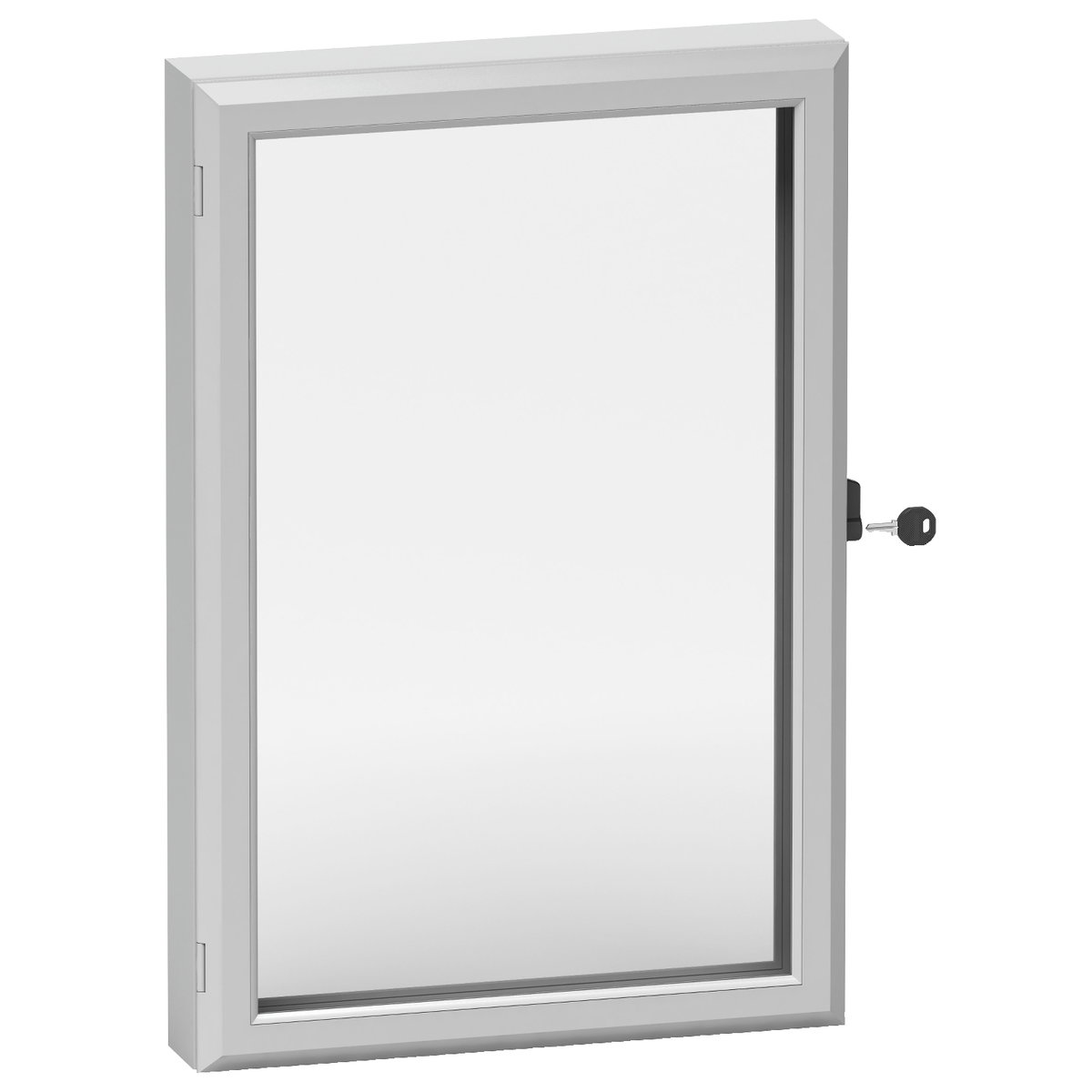 Control window IP 55 with aluminum frame and 3 mm acrylic window 300 x ...